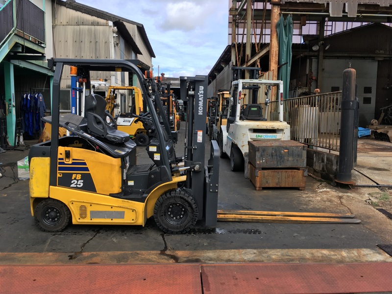 (KOMATSU) FB25-12-100501 – Used Forklift Japan | Advance